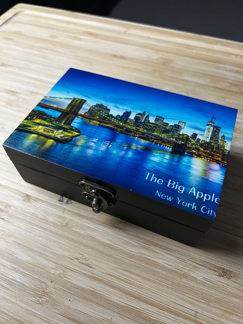 Custom Memory Box- NY City Skyline – ChicagoCustomPrint.com