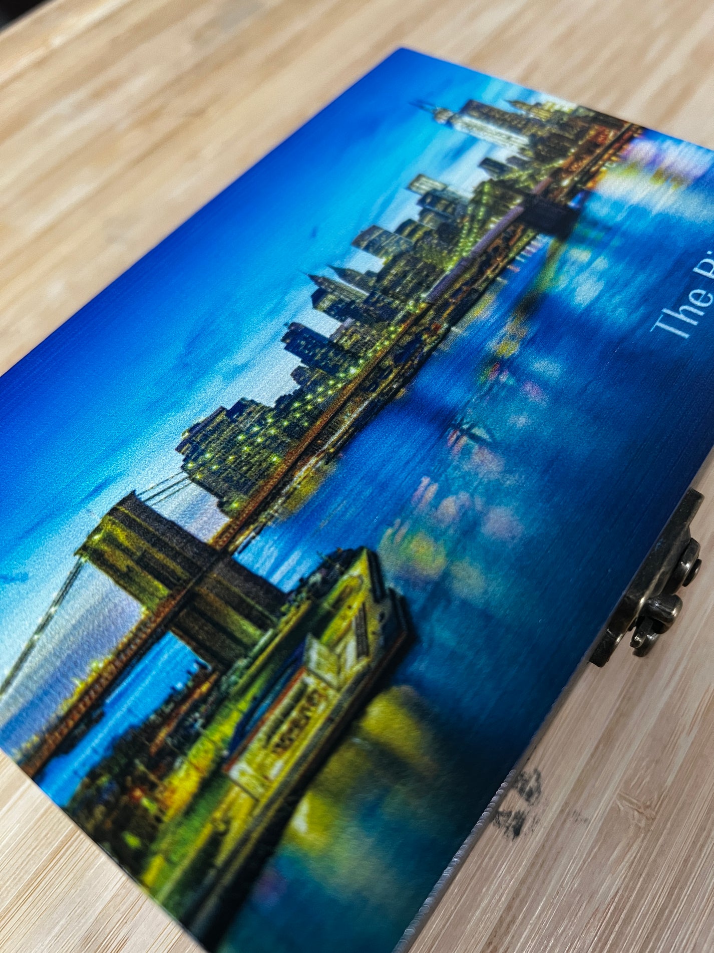 Custom Memory Box- NY City Skyline – ChicagoCustomPrint.com