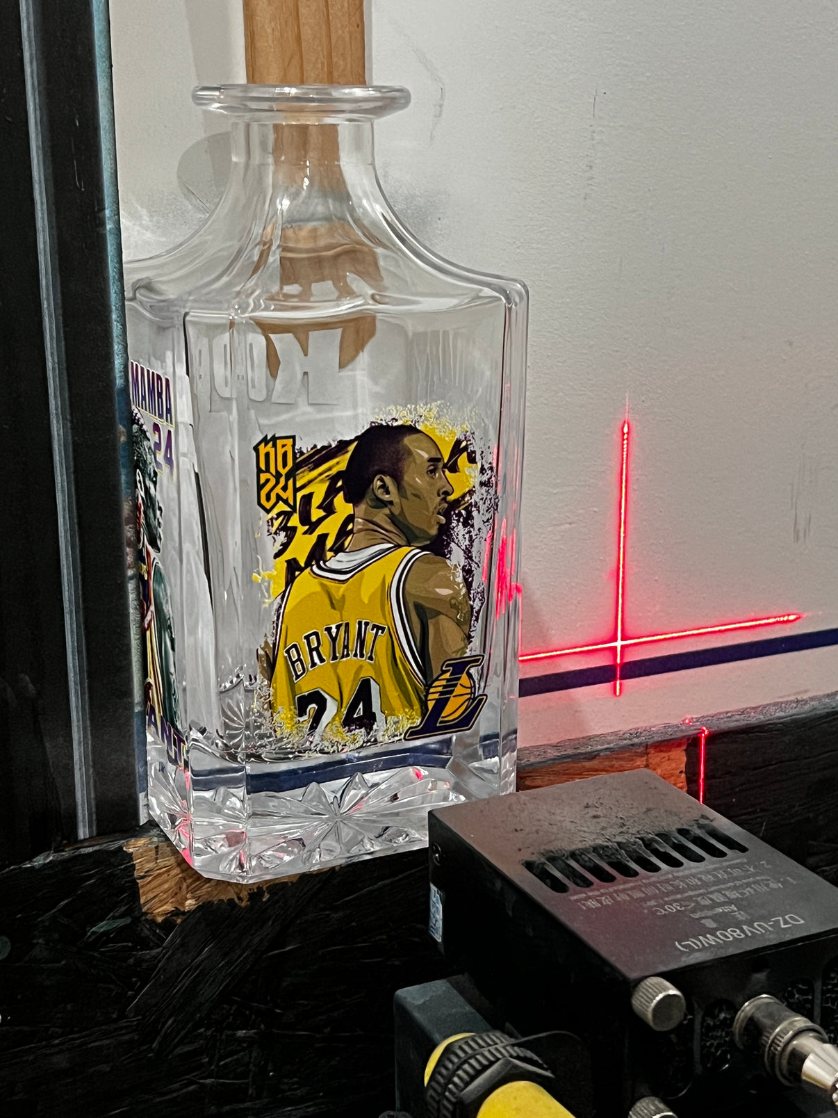 Glass Decanter Set- Kobe Bryant – ChicagoCustomPrint.com