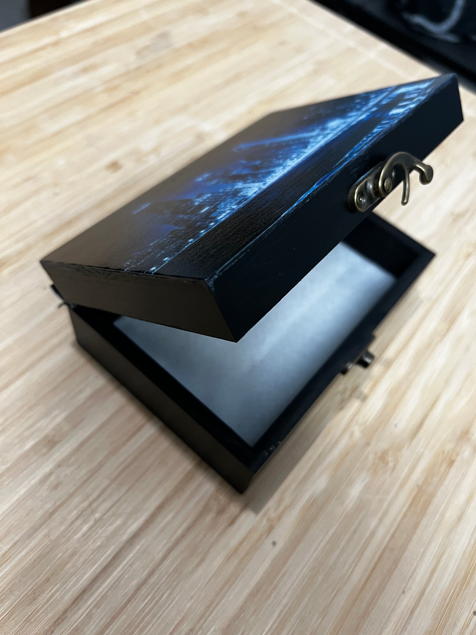 Custom Memory Box- Chicago Skyline – ChicagoCustomPrint.com